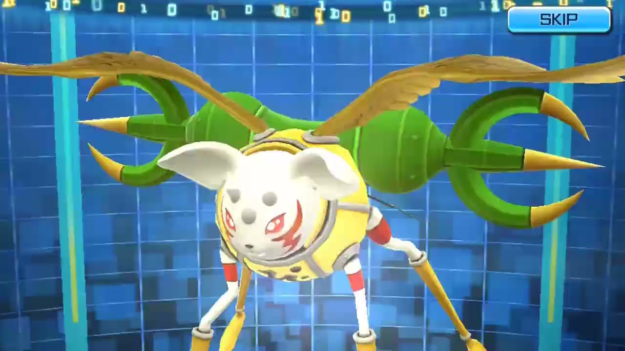 [Digimon ReArise ] Prairiemon digivolution to Kumbhiramon - YouTube