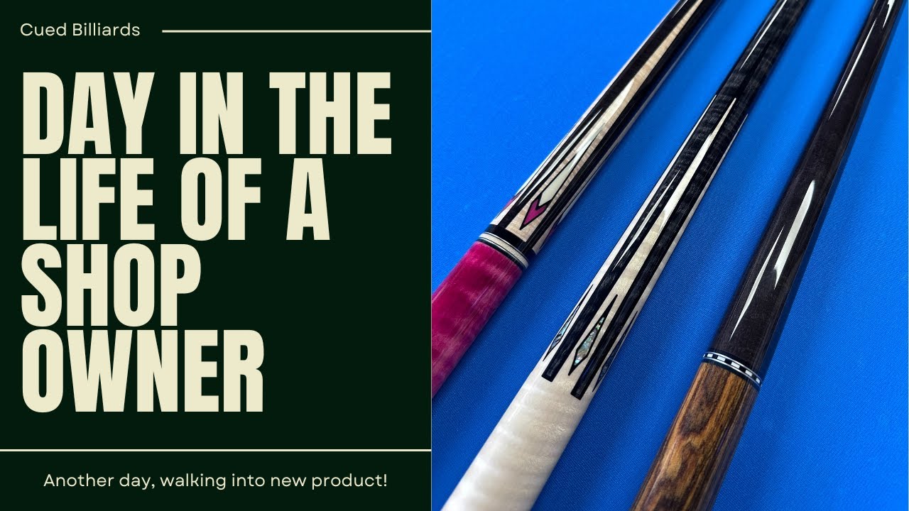 Day in the Life of a Billiards Shop Owner 🎱 | Pool Cues, Cases ...