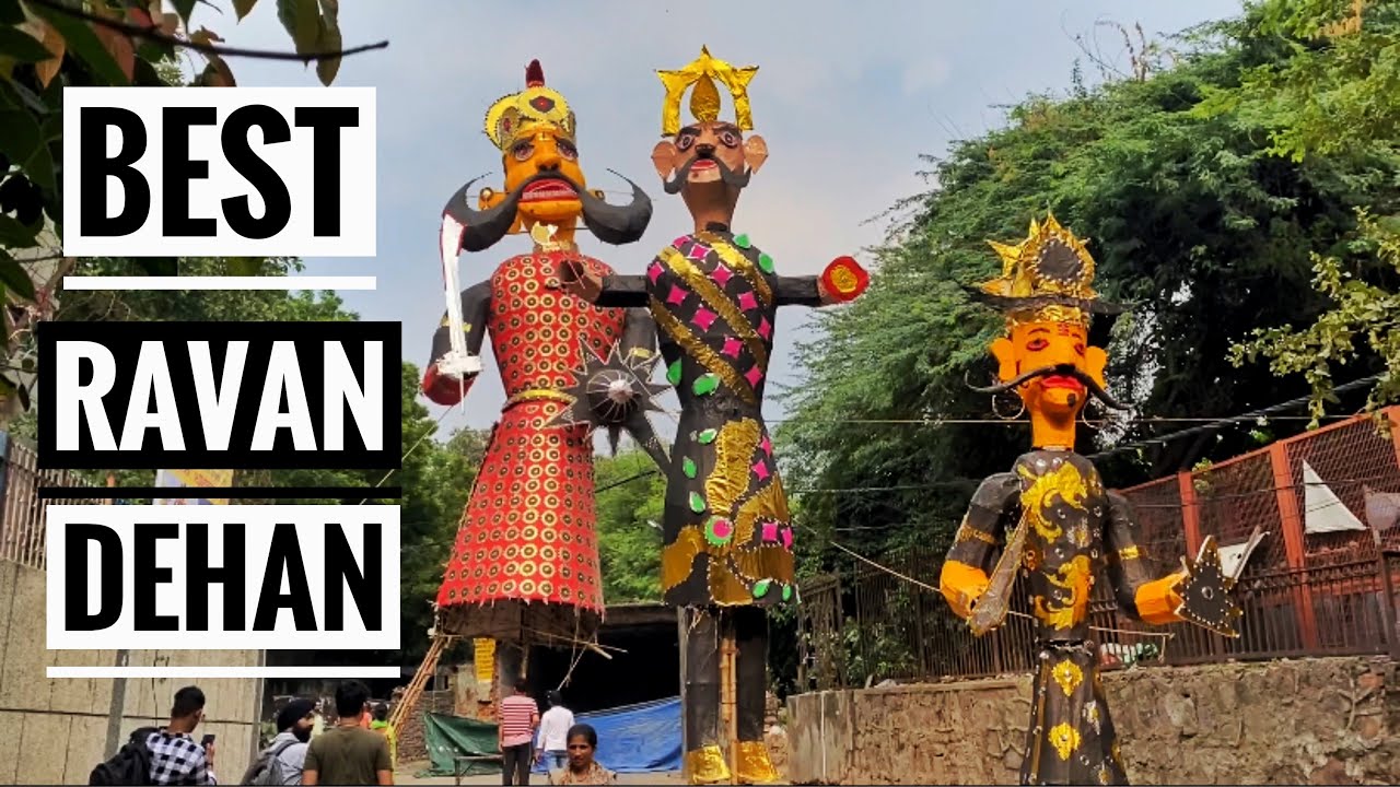 Best ravan in delhi | dushera vlog - YouTube