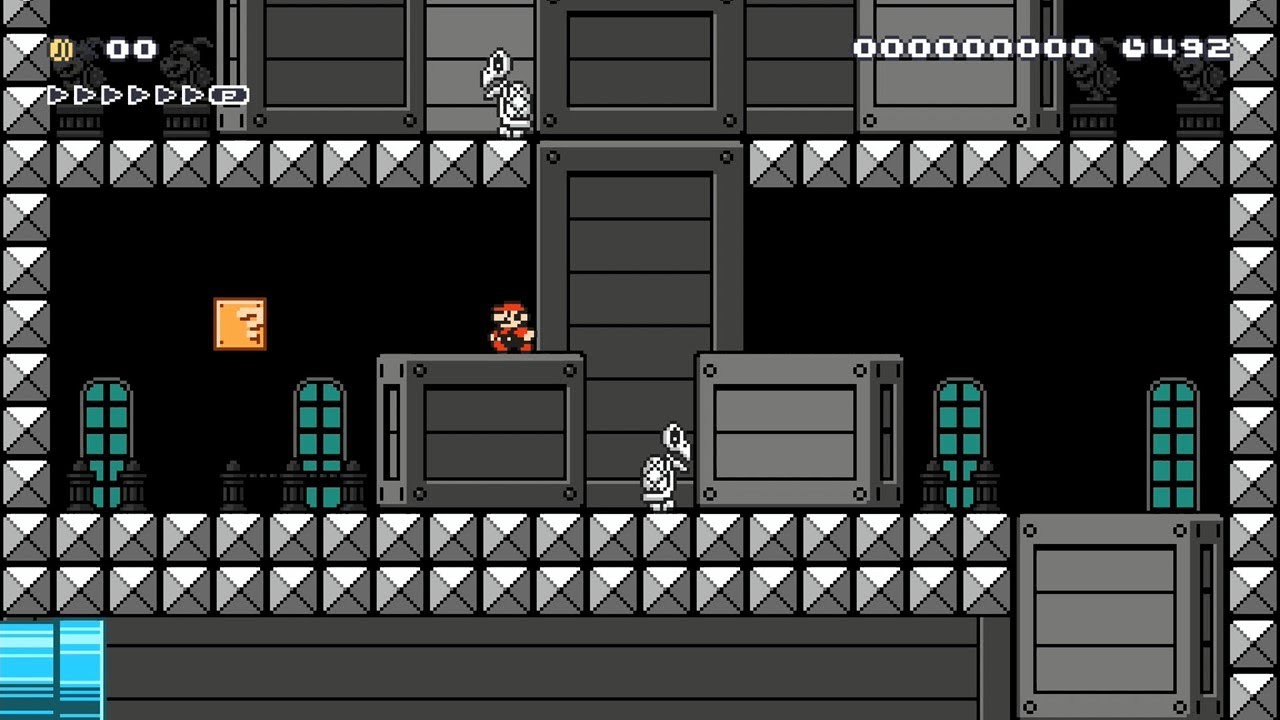 Super Mario Maker 2 -2-Tower: Semi-Solid Tower by David'04 - No ...