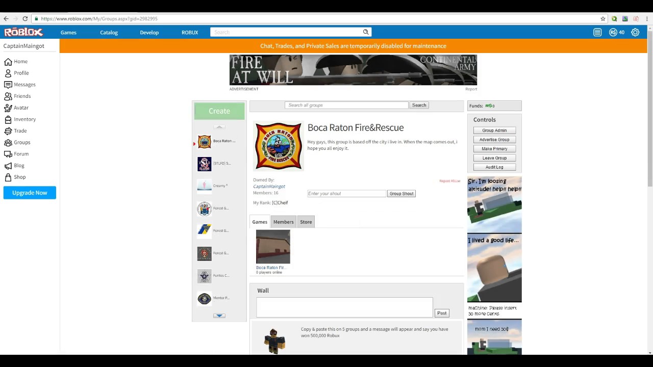 Biggest Fire Rescue Group In ROBLOX!!! - YouTube