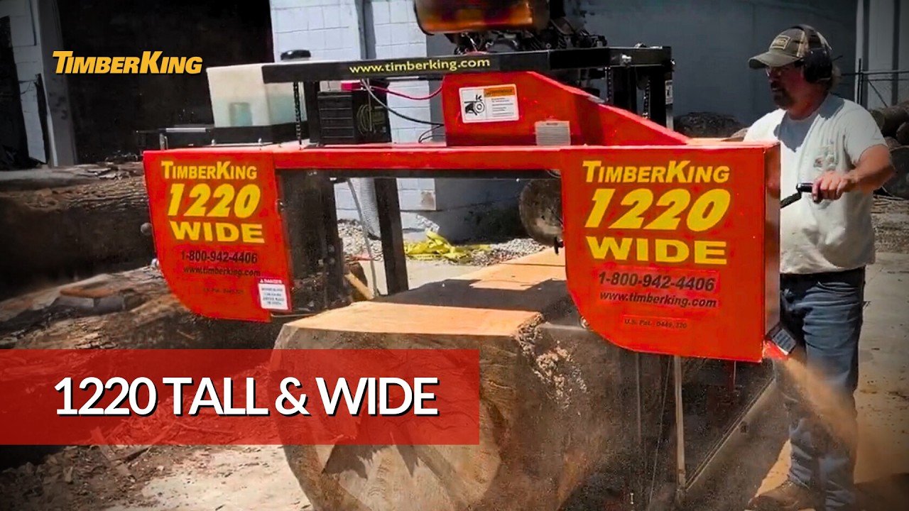 TimberKing 1220 Tall & Wide - YouTube