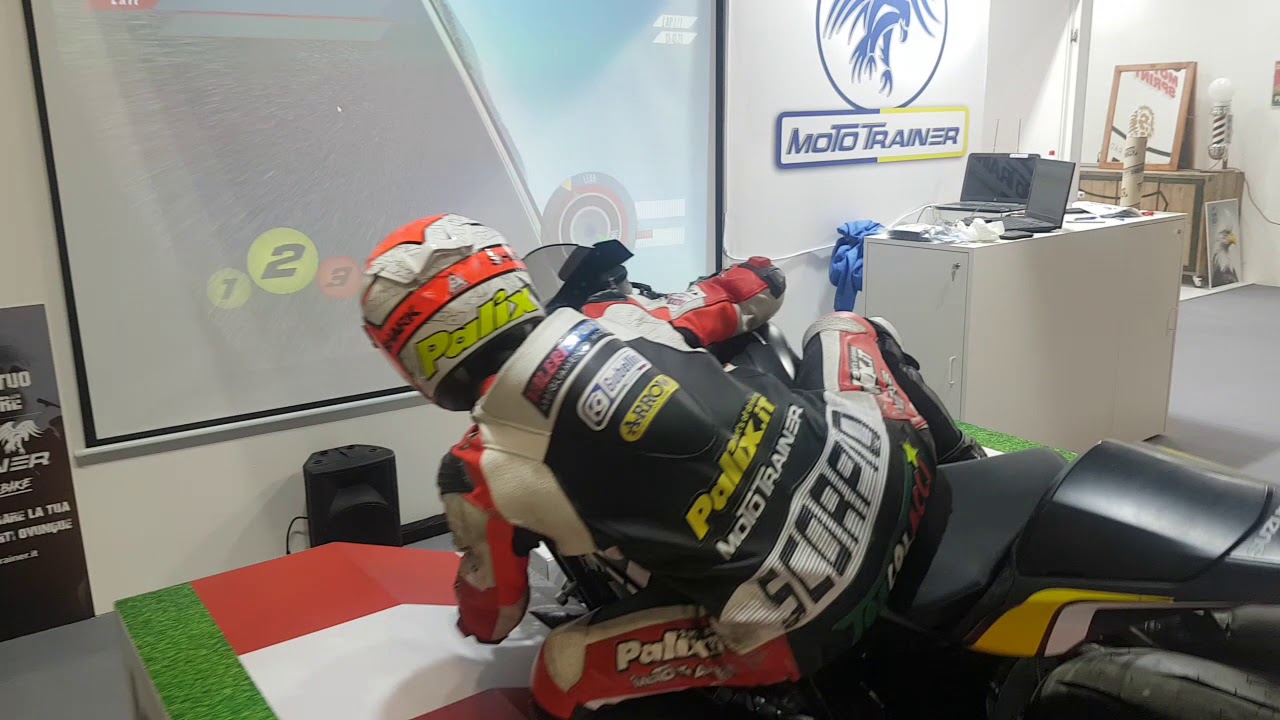 Eicma 2018 Moto Trainer - Moto Sprint - Pad. 28 - Simulatore moto ...