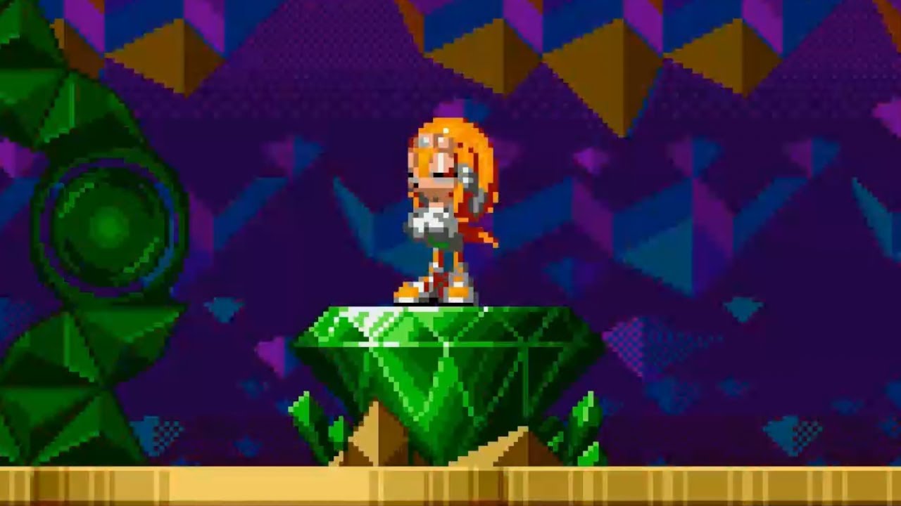 Knuckles' Emerald Hunt (Genesis) - Tikal / Hard / A Rank / No Hit Walkthrough - YouTube
