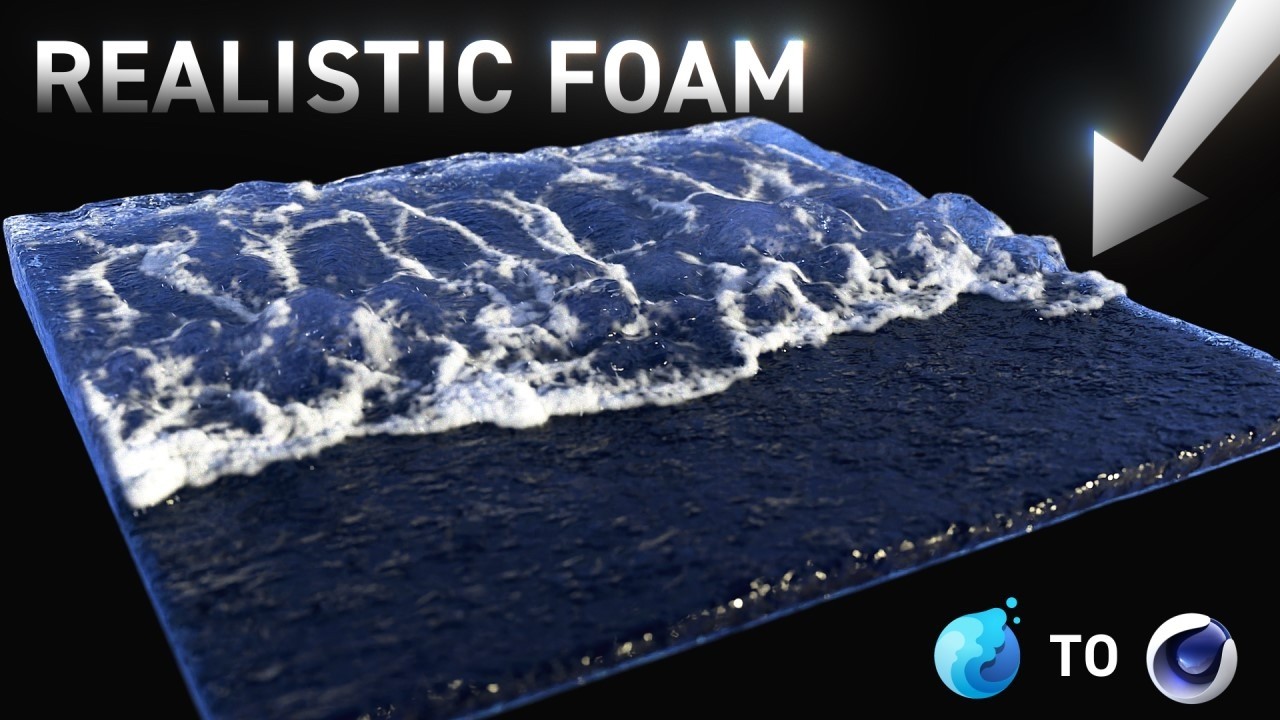 LiquiGen Particles & Whitewater to C4D - YouTube