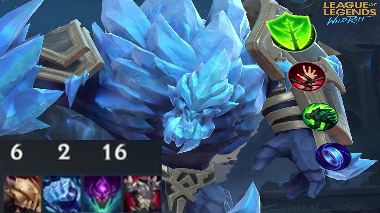 WILD RIFT SUPPORT GAMEPLAY - MALPHITE TANK DAMAGE IS CRAZY - YouTube