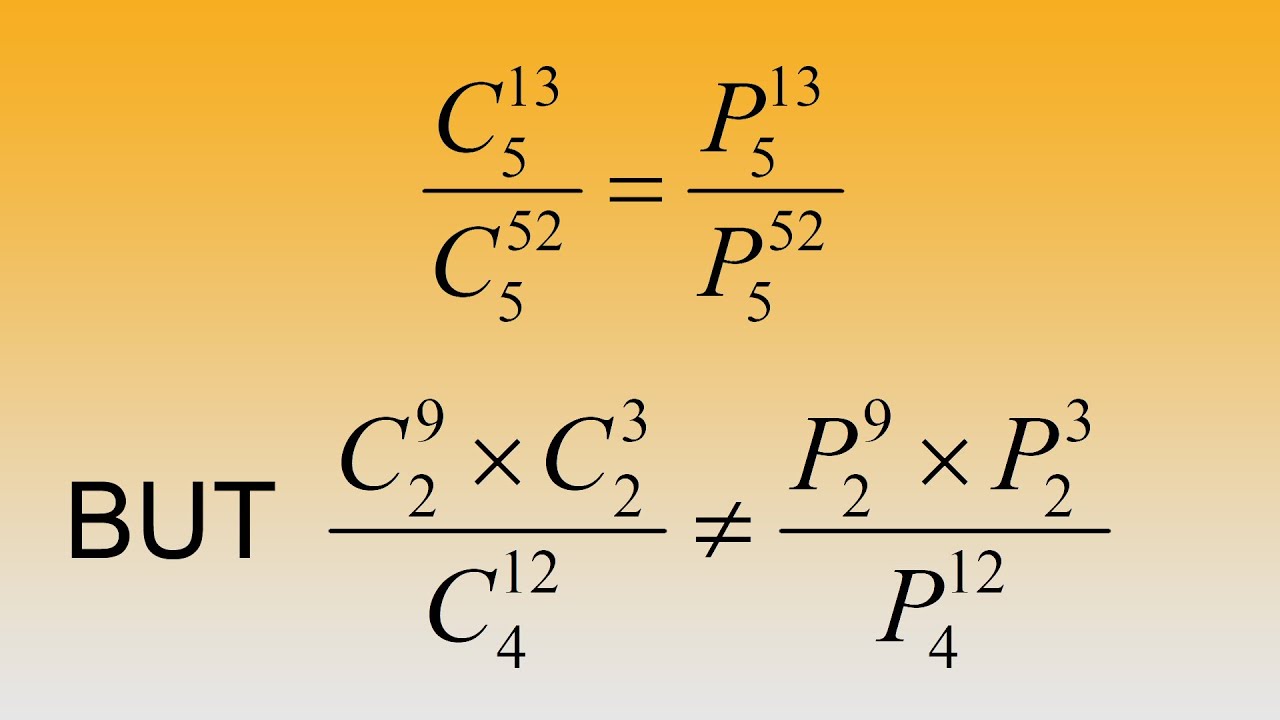 可否只用 nPr 來計算概率問題? - YouTube