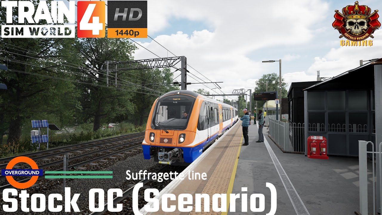Stock OC (Scenario) London Overground Suffragette Line - Class 710 ...