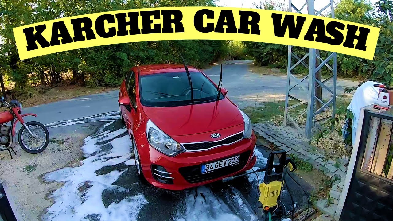 KARCHER CAR WASH - YouTube
