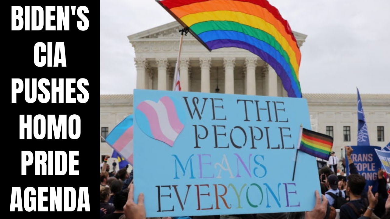 The CIA Pushes LGBT Pride Propaganda In Cringe Tribute - YouTube