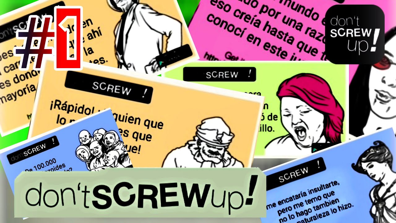El juego más insultante y divertido que he jugado | Dono't Screw Up ...