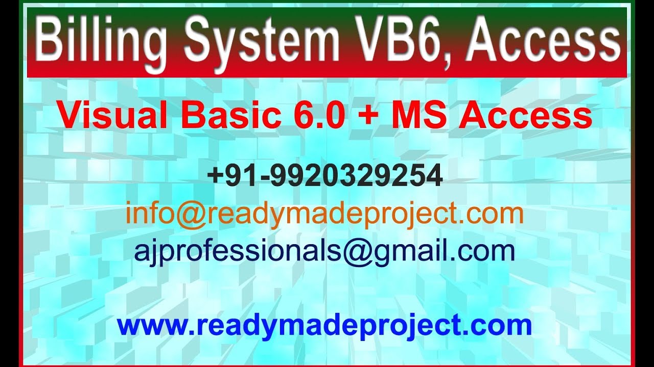 Billing System Installtion and Working Demo - YouTube