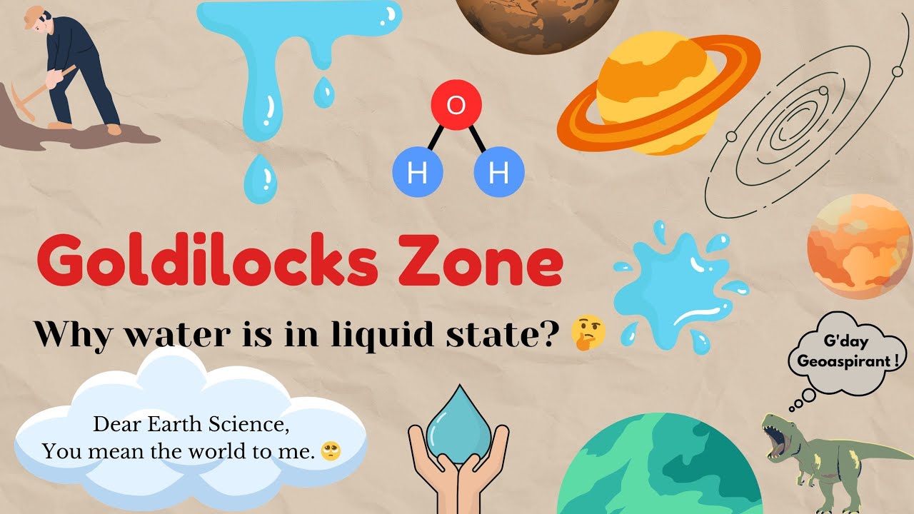 GOLDILOCKS ZONE - Why is water in a liquid state? 🦧 - YouTube