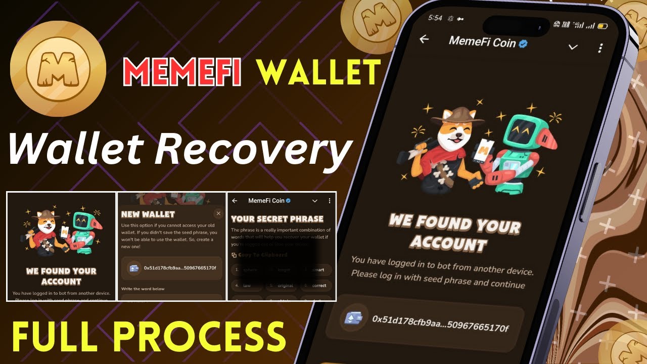 MemeFi Coin Wallet | Wallet Recovery | How to Recover MemeFi Wallet | A ...