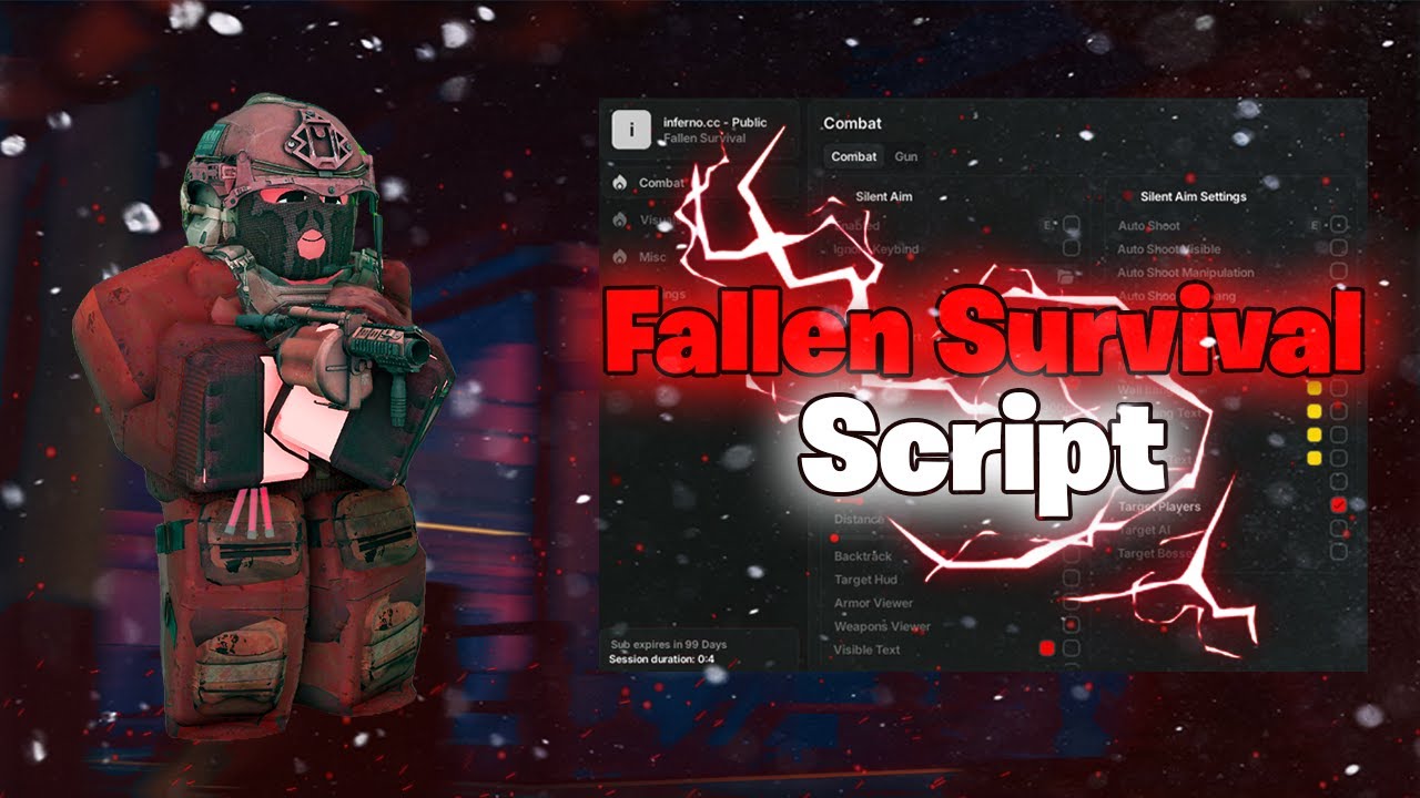 I Used the BEST Fallen Survival Script | No Bans, Kill Aura, Auto Farms ...