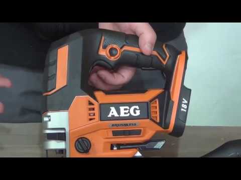 #274 cz.1 - Wyrzynarka akumulatorowa 18V AEG BST18BLX LI-402C - parametry i unboxing / Gościnnie ...