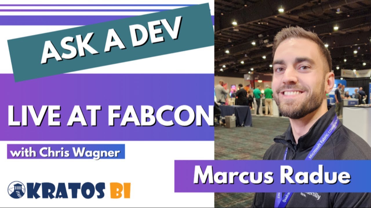 Live at FabCon - Live with Marcus Radue - YouTube
