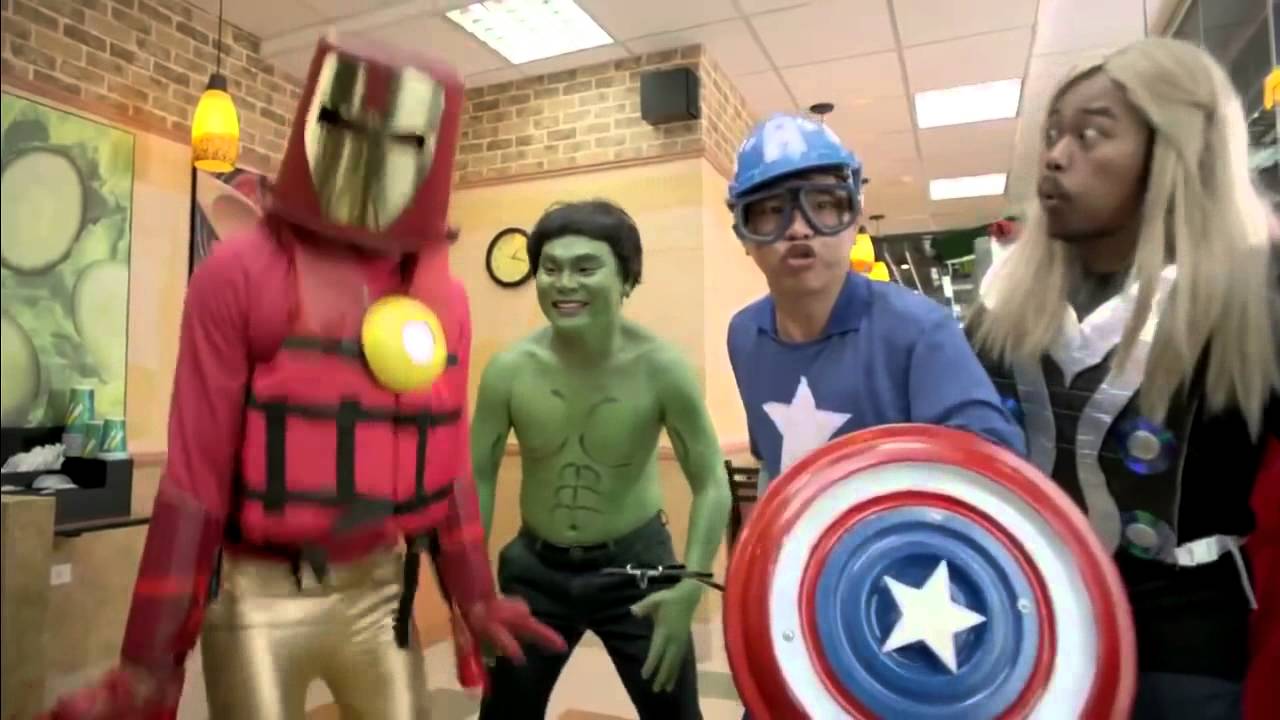 Marvel The Avengers Age of Ultron Subway SG - YouTube