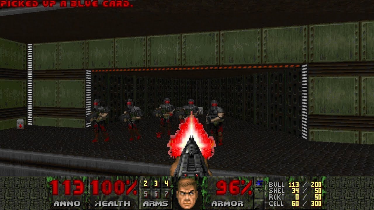 Doom 2 - 1000 Lines 3 Community Project (Map 3: Lower City Grime) UV ...