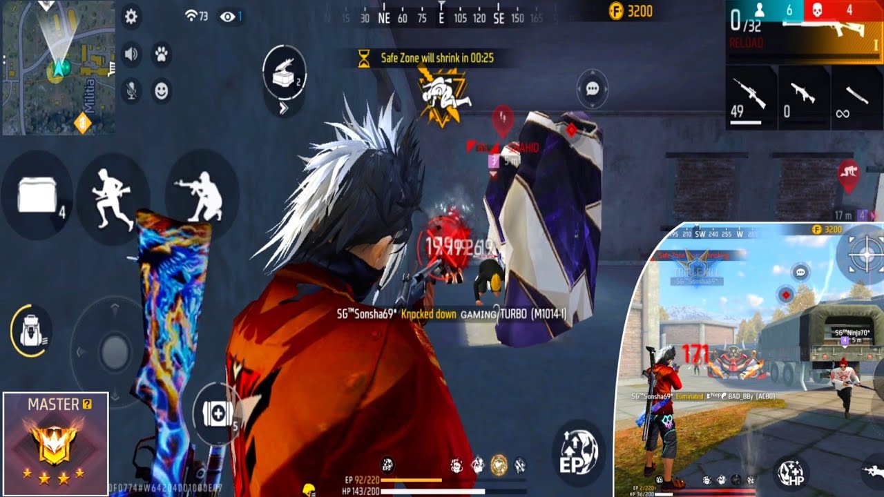 Free Fire New Rank Season Gameplay Video - Garena Free Fire - Free Fire ...