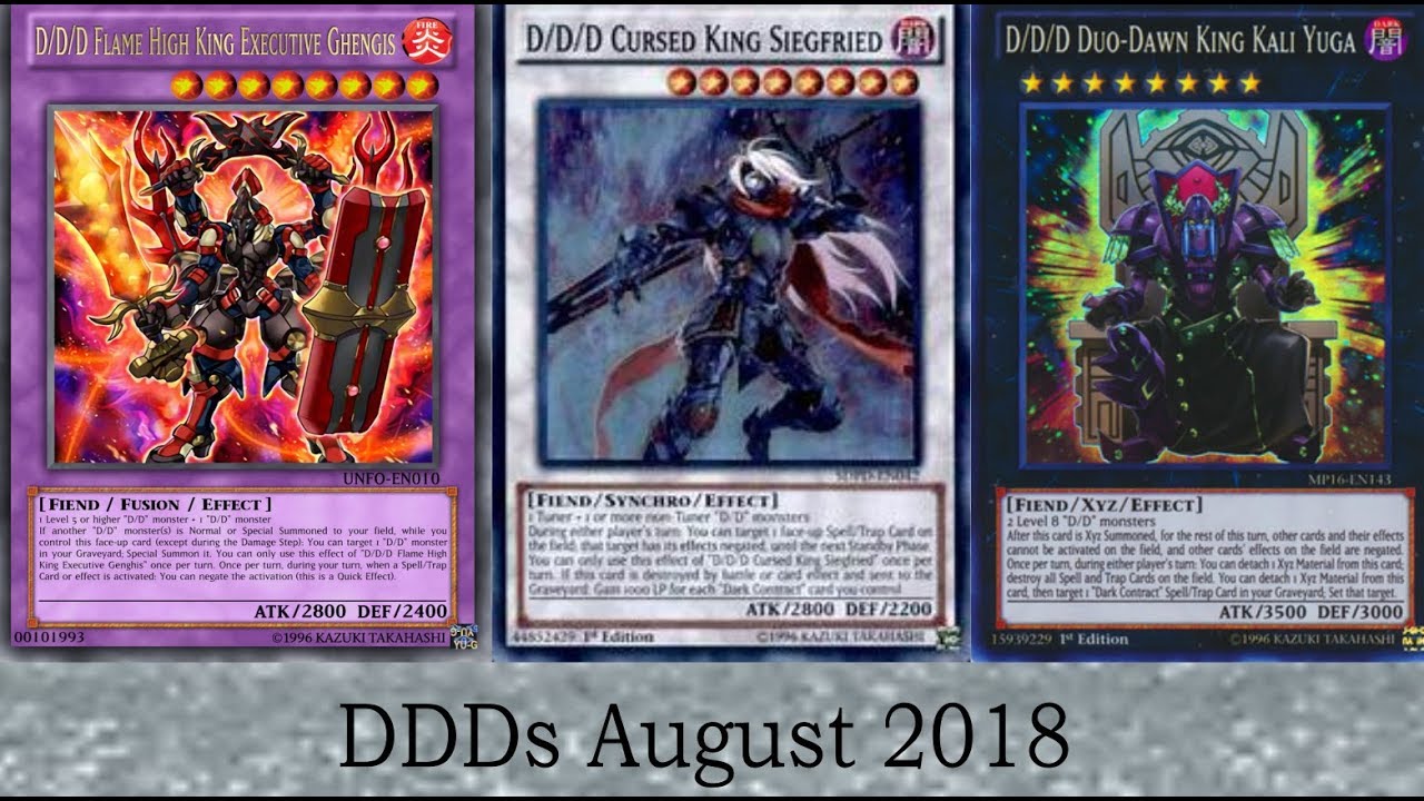 DDDs August 2018 - YouTube
