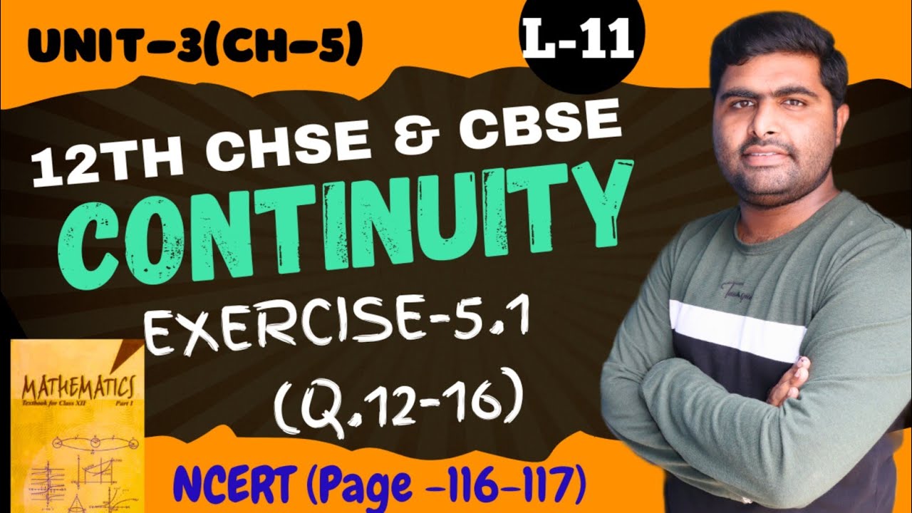 Exercise 5.1 Q.12-16 || NCERT mathematics solutions || CBSE AND CHSE ...