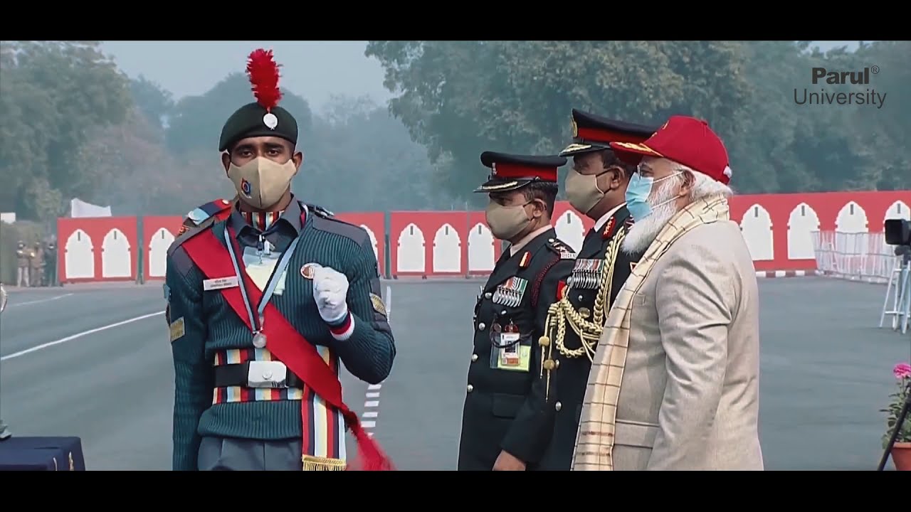PU Student - Cadet Cpl Dheeraj Singh's being awarded with the PM’s ...