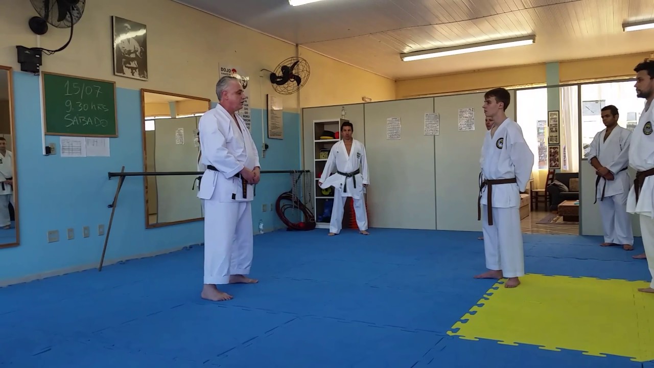 Posição e importância da cabeça nas técnicas de Karatê - YouTube