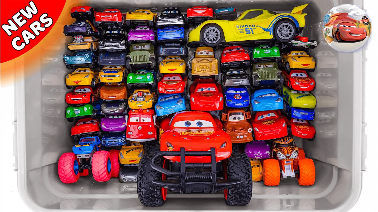 Disney Pixar Cars Unboxing Review | Lightning McQueen and Friends New ...