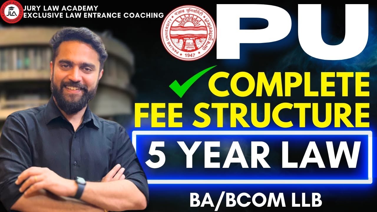 PU 5-Year Law Program: Complete Fee Structure Explained || PU || 5 Year ...