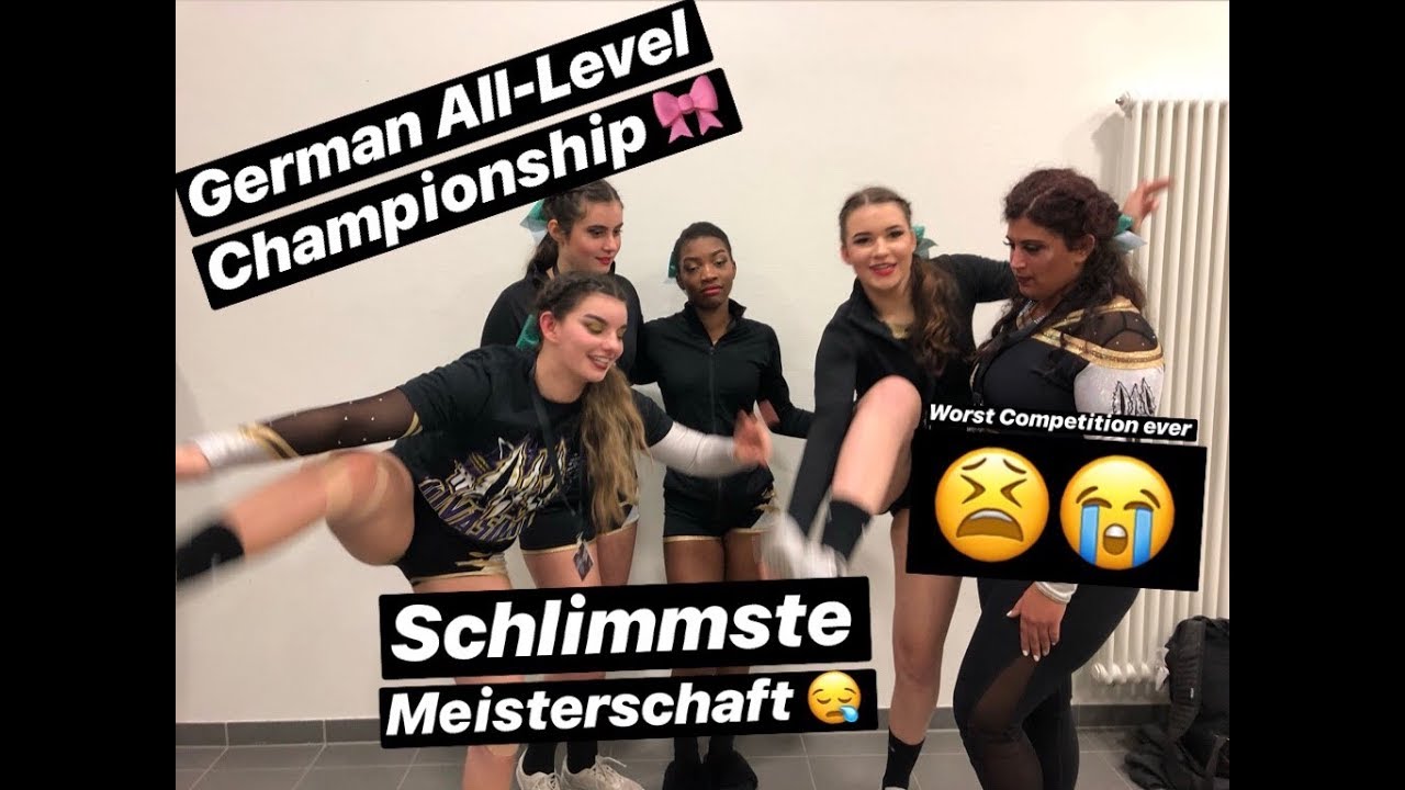 GERMAN ALL LEVEL CHAMPIONSHIP 🎀 || WORST COMPETITION EVER #CHEERVLOG ...