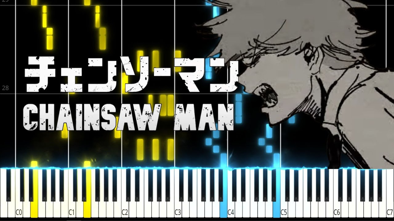 DOGLAND | Chainsaw Man ED 10 PIANO TUTORIAL (Sheet in the description)# ...