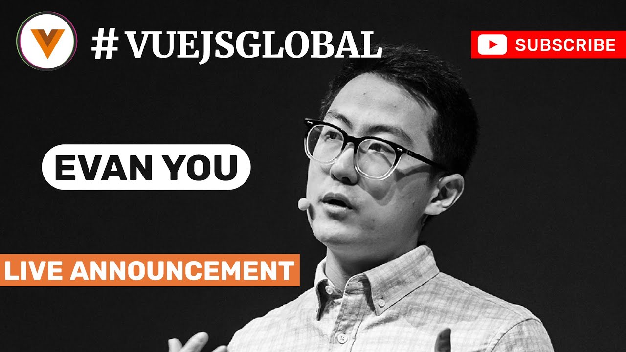 Evan You Live Announcement on the New Vuejs.Org on Friday 11 February ...