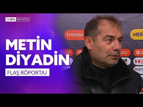 Gençlerbirliği - Trabzonspor Maç Sonu Teknik Direktör Metin Diyadin'in Açıklamaları