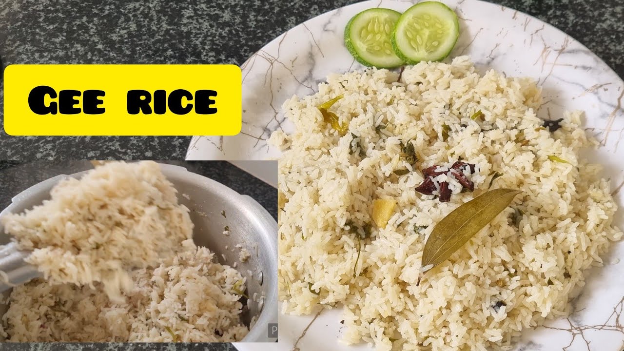 ಪಾರ್ಟಿಗಳಲ್ಲಿ ಅಥವಾ ಮದುವೆ ಮನೆಯಲ್ಲಿ ಮಾಡುವಂತಹ ಗೀರೈಸ್ | function gee rice ...