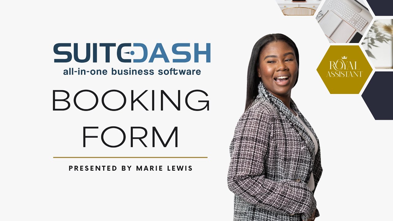 SuiteDash 101: Booking Form [NEW RELEASE] - YouTube