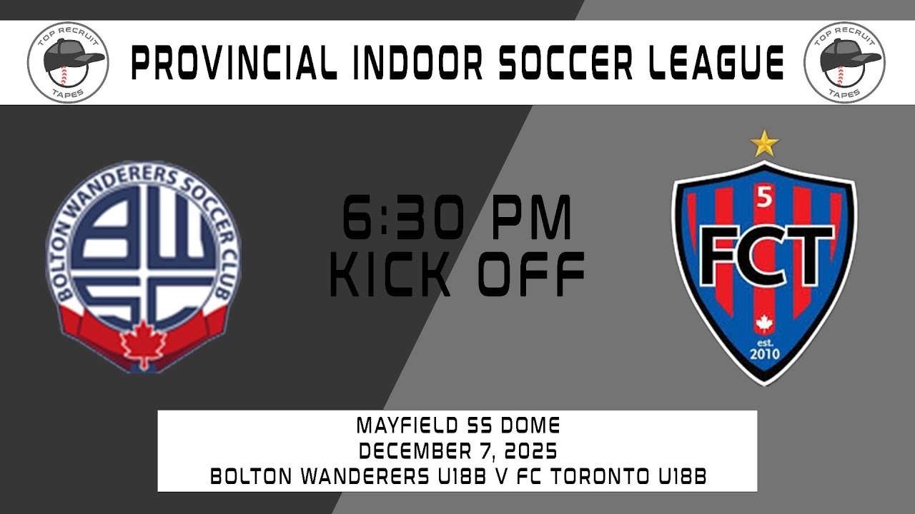 Bolton Wanderers U18B V FC Toronto U18 - YouTube