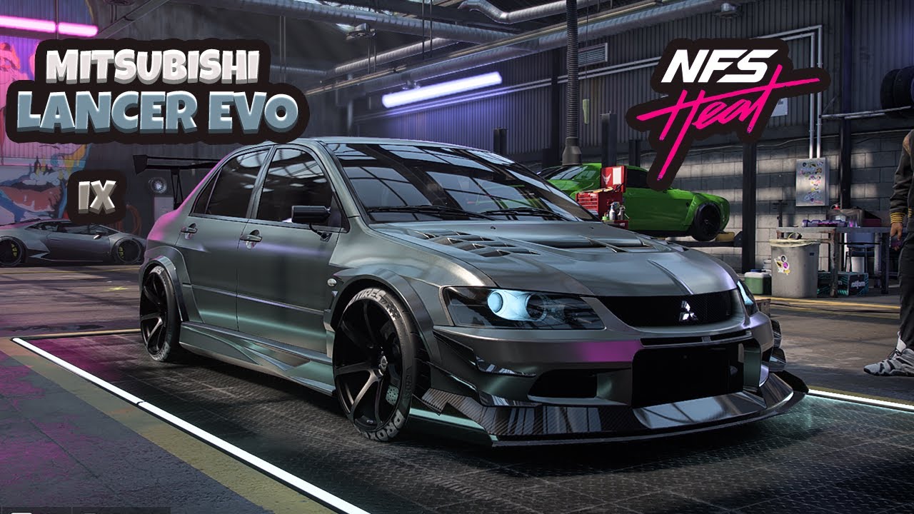 Need for Speed Heat - MITSUBISHI LANCER EVO IX - Customization | Artic ...