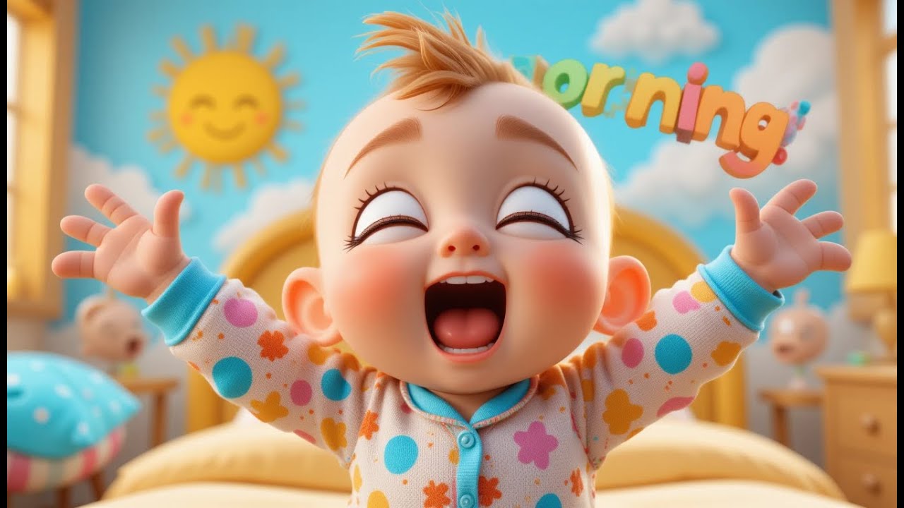 Good Morning Song ☀️ | Nursery Rhymes & Baby Songs | Start the Day with ...