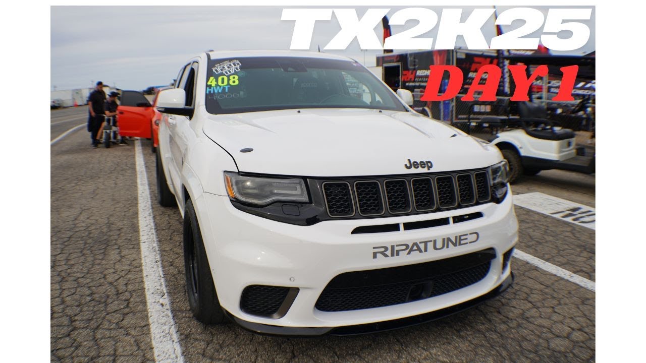 TX2K25 KICKS OFF Ripatuned Twin Turbo Trackhawk ARRIVES to Break ...
