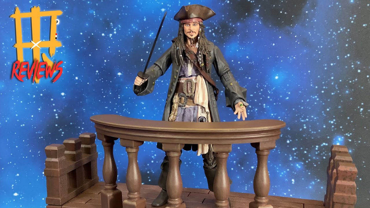 Diamond Select Jack Sparrow Pirates Of The Caribbean Action Figure ...
