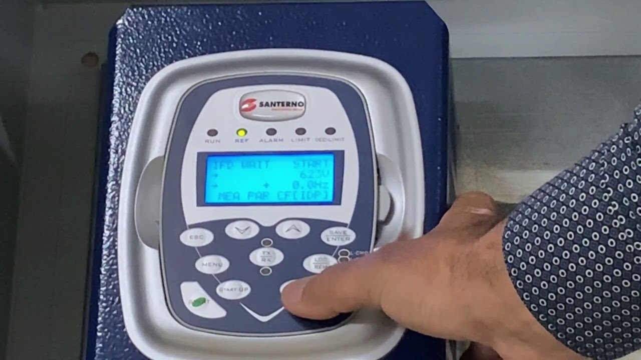 Introduction sur nos variateurs SANTERNO - YouTube