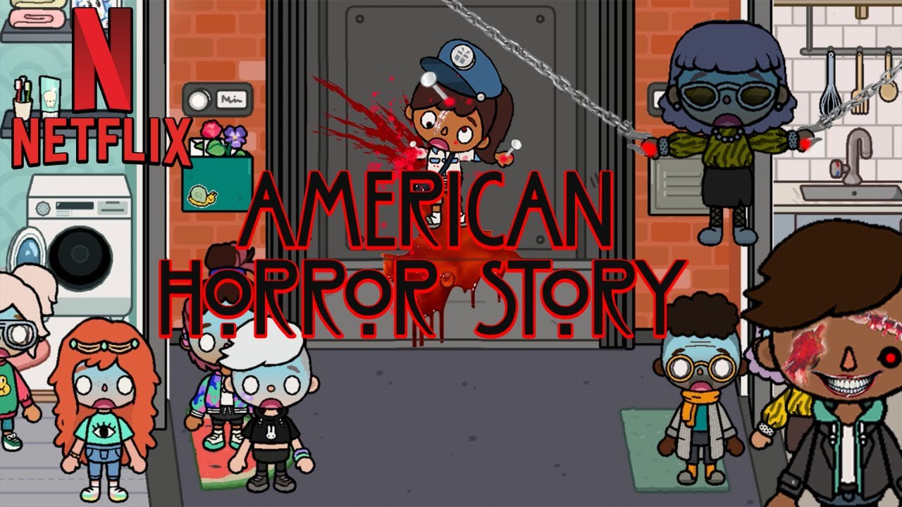 American Horror Story 👿👿 toca life world / toca boca horror scary story ...