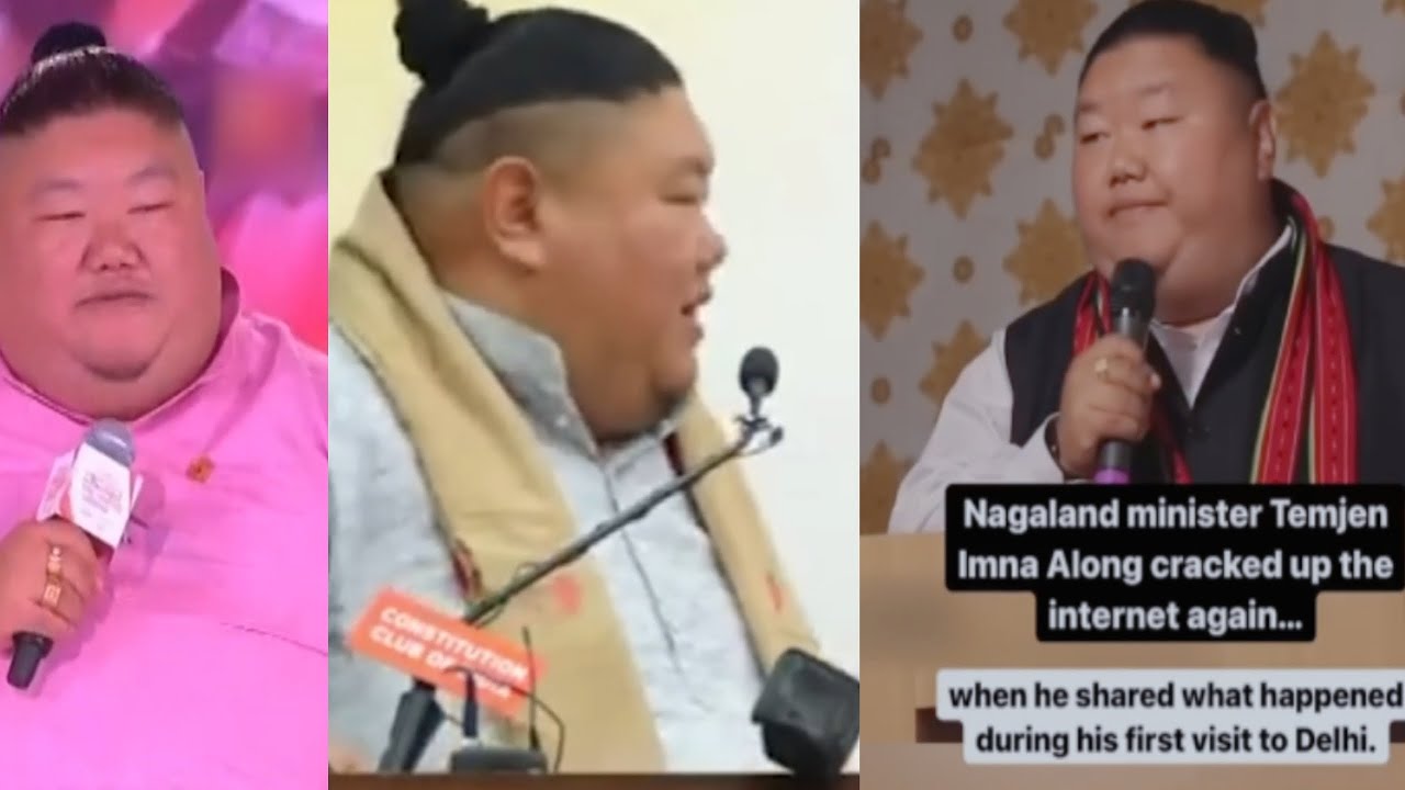 Temjen Imna Along Hindi Speech || Temjen Imna Along Funny Video ...