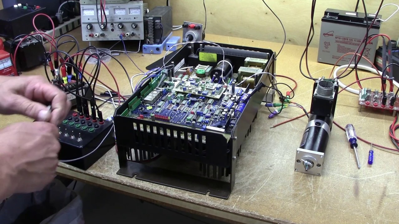 Testing a Heldt and Rossi sm801 drive from a Kellenberger Grinder after ...