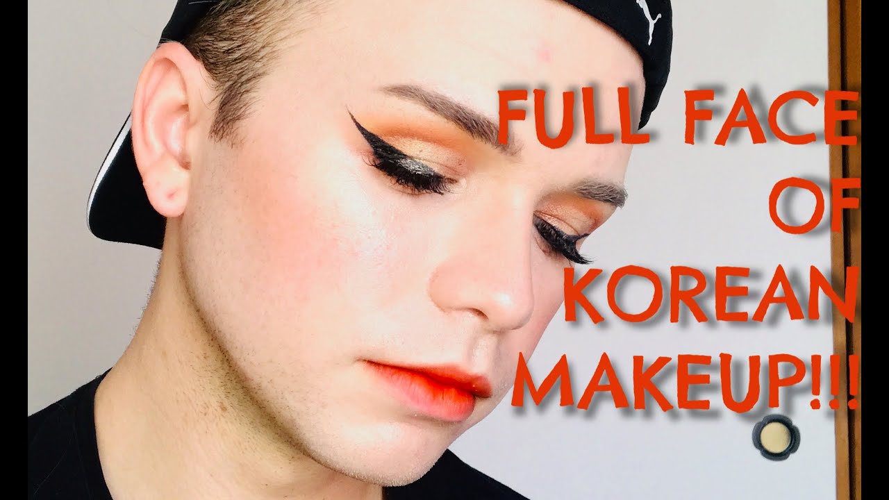 FULL FACE OF KOREAN MAKEUP - YouTube