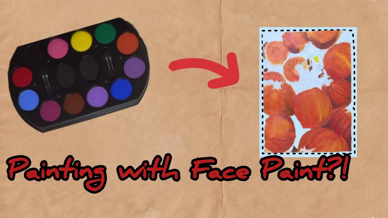 Pile O’ Pumpkins! Painting with Face Paint?! - YouTube