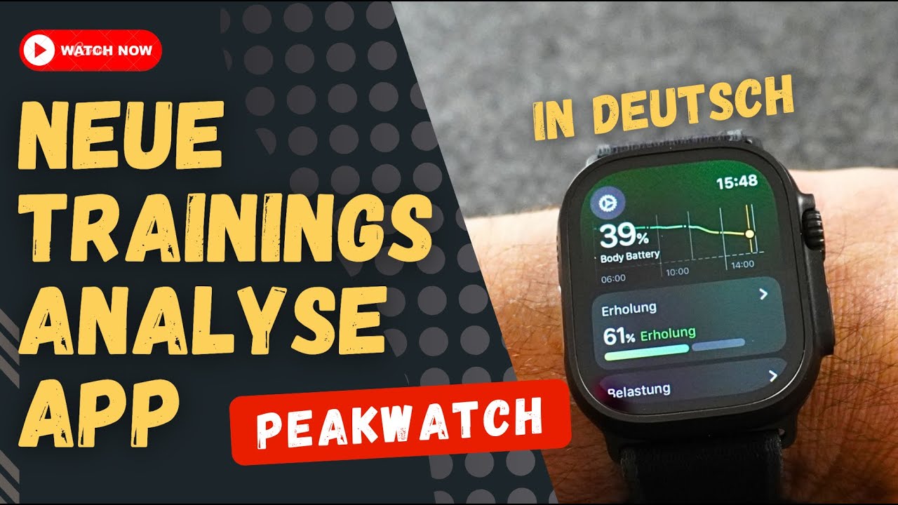 PeakWatch für die Apple Watch (Ultra):Besser als Bevel u. Athlytic ...