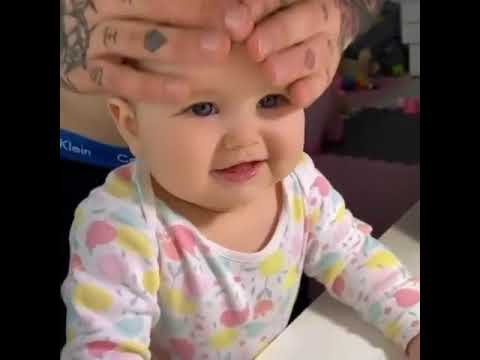 Cute baby 😍😍 reaction - YouTube