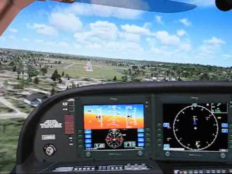 Eaglesoft Cirrus Test Flight - YouTube